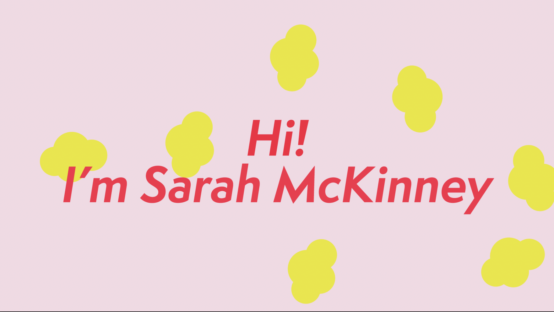 Home - Sarah McKinney